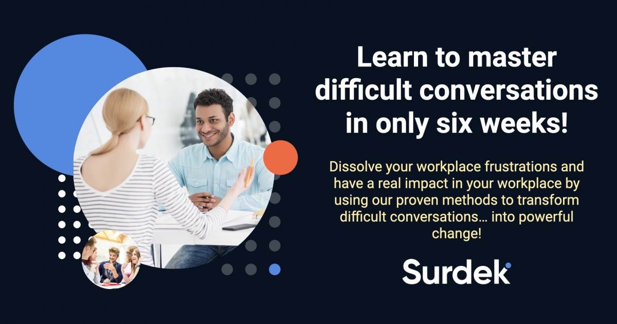 Video Series: Learn how to master difficult conversations!